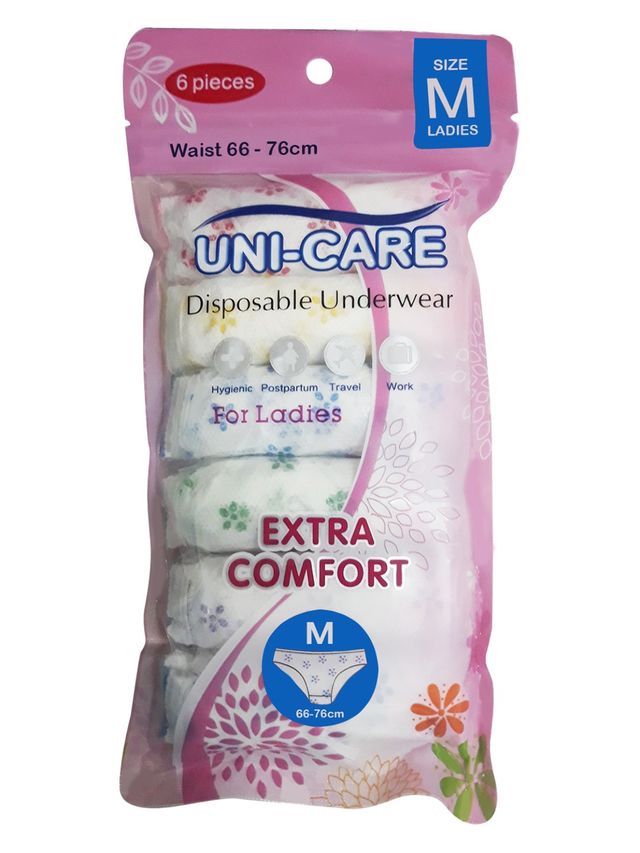 Uni-care Disposable Underwear for Women Medium 66- | edamama